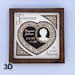 CUSTOMIZABLE 3D MEMORIAL Shadow Box Svg - for Cricut - for Silhouette ...