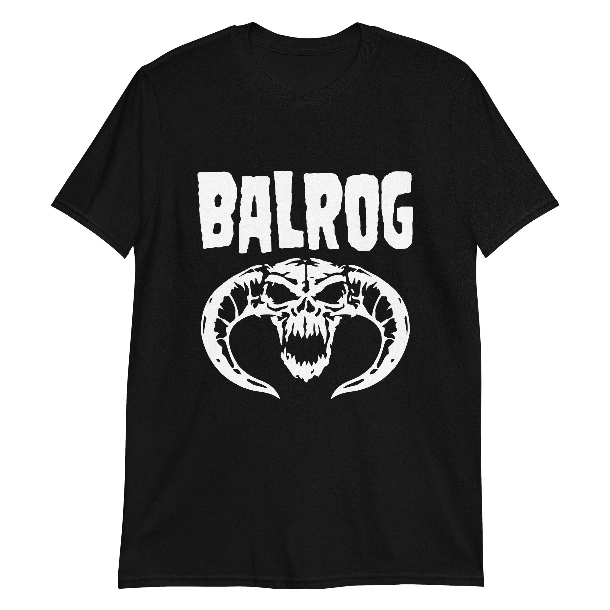 Balrog Skull Punk T-shirt, LOTR Shirt - Etsy