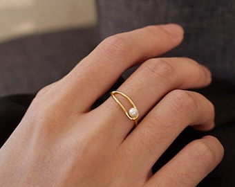 Simple Design Ring - Etsy