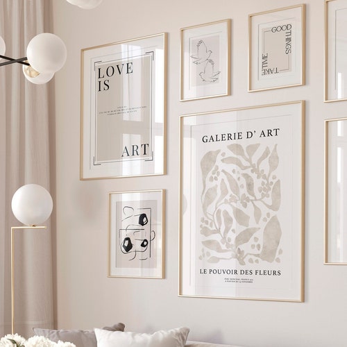 MEGA Bundle Modern Gallery Wall PRINTABLE Wall Art Set of - Etsy