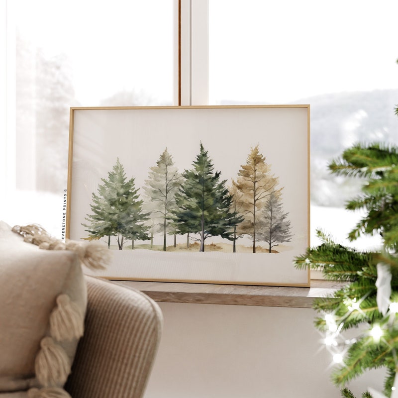 Evergreen Tree - Etsy
