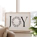 JOY Christmas Printable | Christmas Art, Christmas Quote, Holiday Art ...
