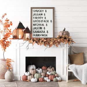 Horror Movie Names Art | Halloween Printable, Halloween Art, Spooky Art ...