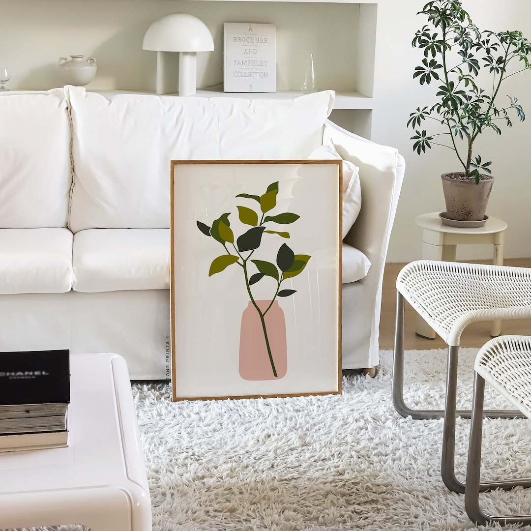 Plant Art Print | Boho Wall Art, Plant Poster, Plant Print, Boho Prints ...