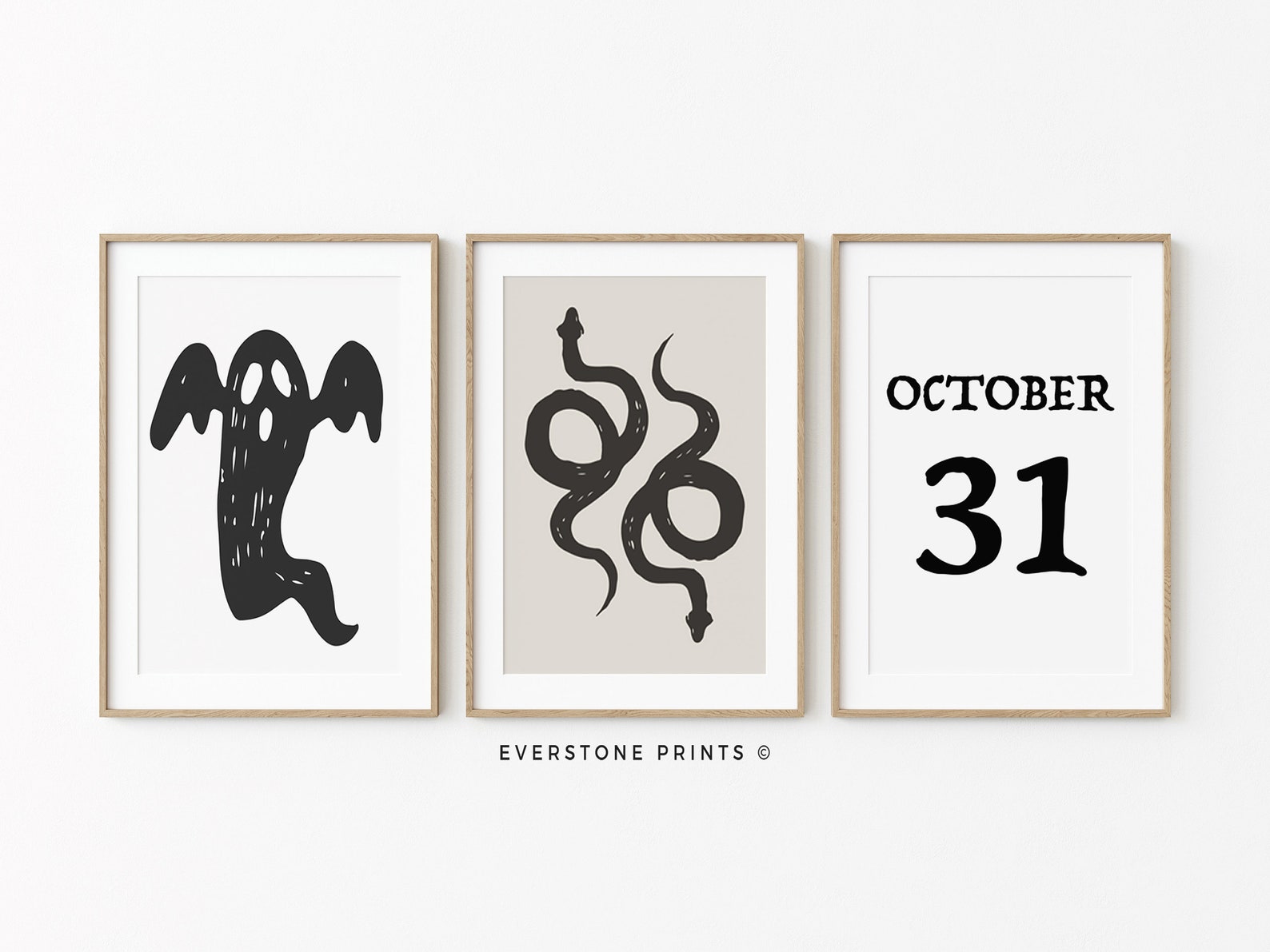 Halloween Art Mega Bundle | Set of 15+ Printables | Halloween Gallery ...