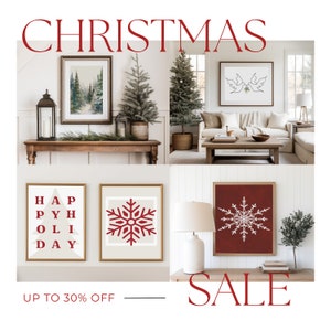 Winter Wall Art | Winter Wonderland Art, Holiday Wall Art, Landscape ...
