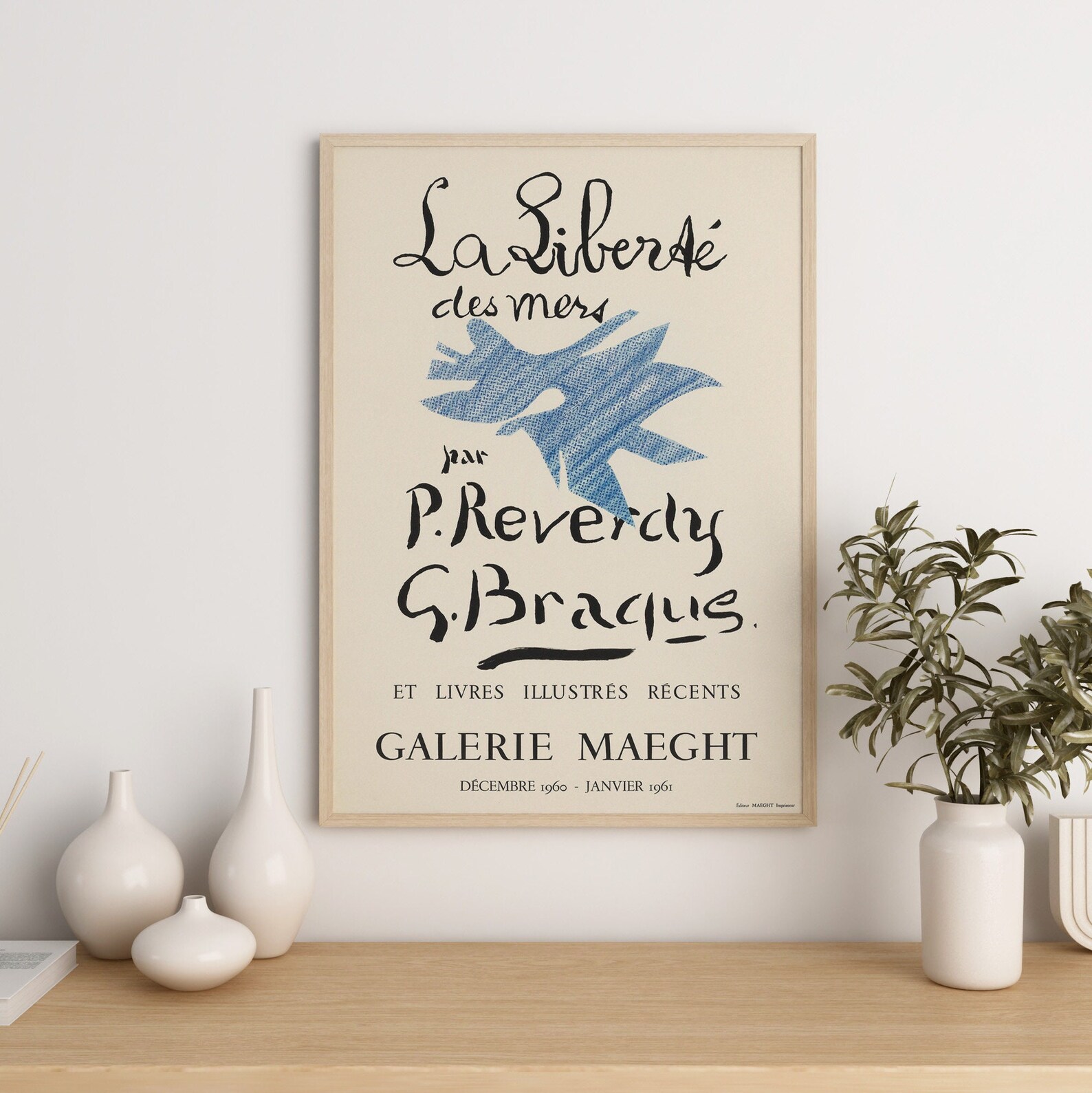 LA LIBERTE Vintage Poster George Barque Poster French - Etsy