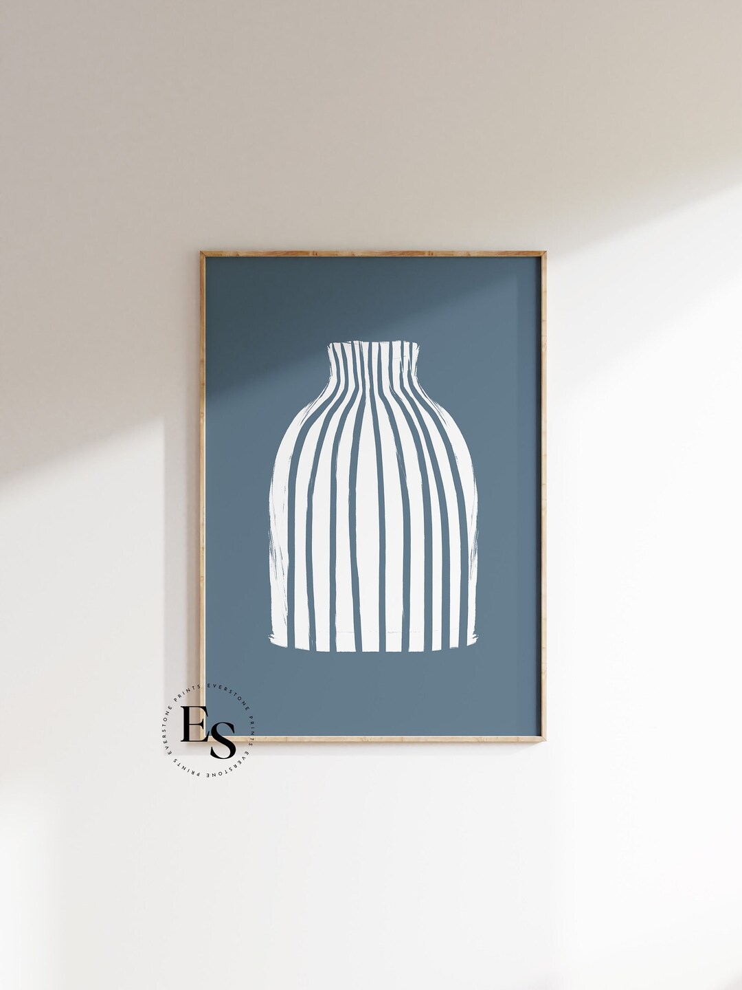Simple Vase Print | Abstract Vase Art, Ceramic Vase Print, Minimalist ...