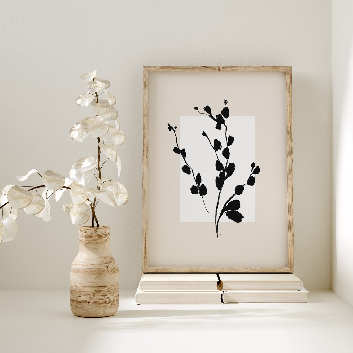Abstract Floral Print, Abstract Botanical Poster, Modern Flower Print ...