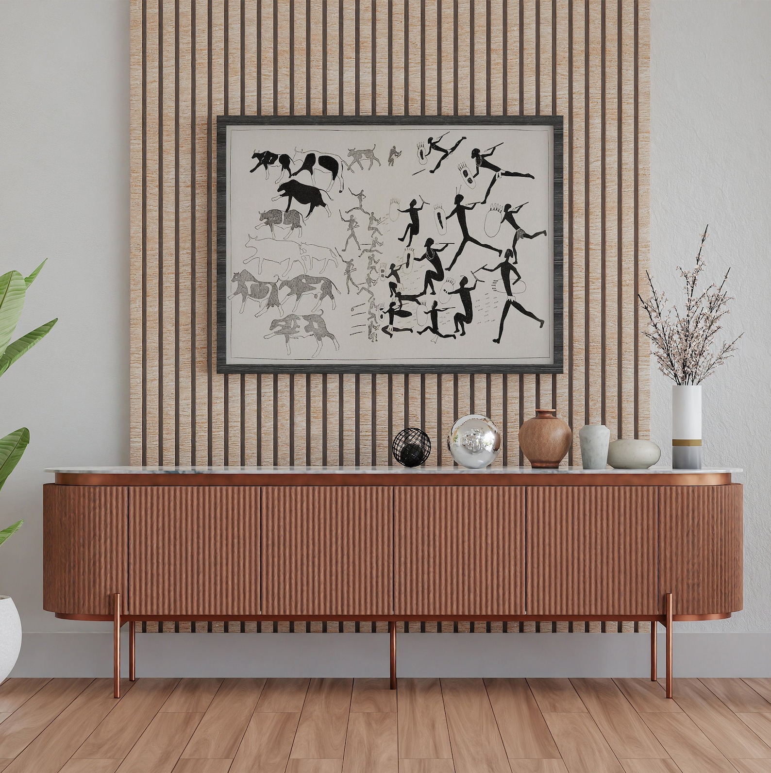 Cave Drawing Stone Age Wall Art Prehistoric Paleolithic - Etsy