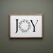 JOY Christmas Printable | Christmas Art, Christmas Quote, Holiday Art ...