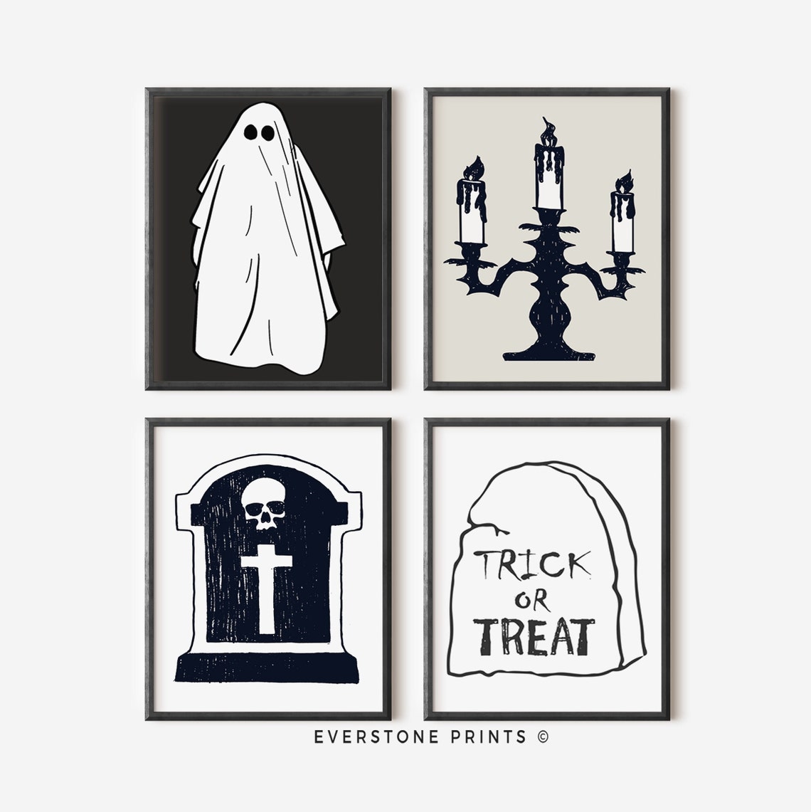 Halloween Art Mega Bundle | Set of 15+ Printables | Halloween Gallery ...