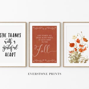 Fall Gallery Mega Bundle Set | Fall Wall Art | Autumn Wall Art | Autumn ...