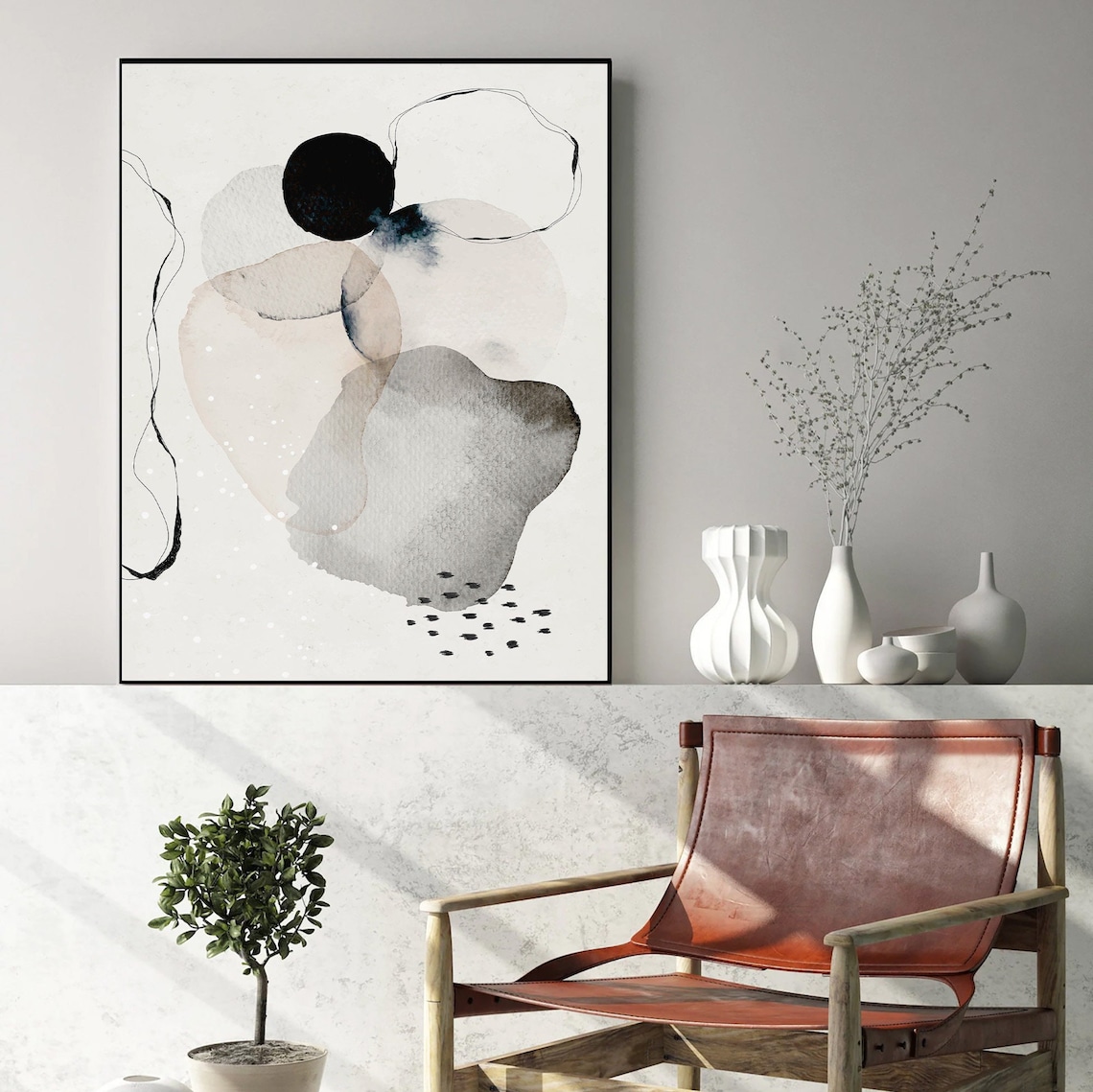 Abstract Wall Art Print Abstract Art Printable Abstract | Etsy