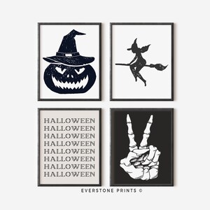Halloween Art Mega Bundle | Set of 15+ Printables | Halloween Gallery ...