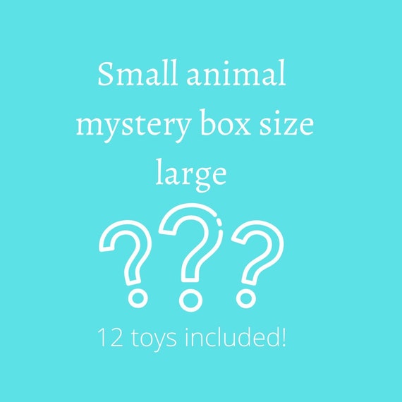 Small Animal Mystery Box Size Large Small Animal Mystery Box - Etsy