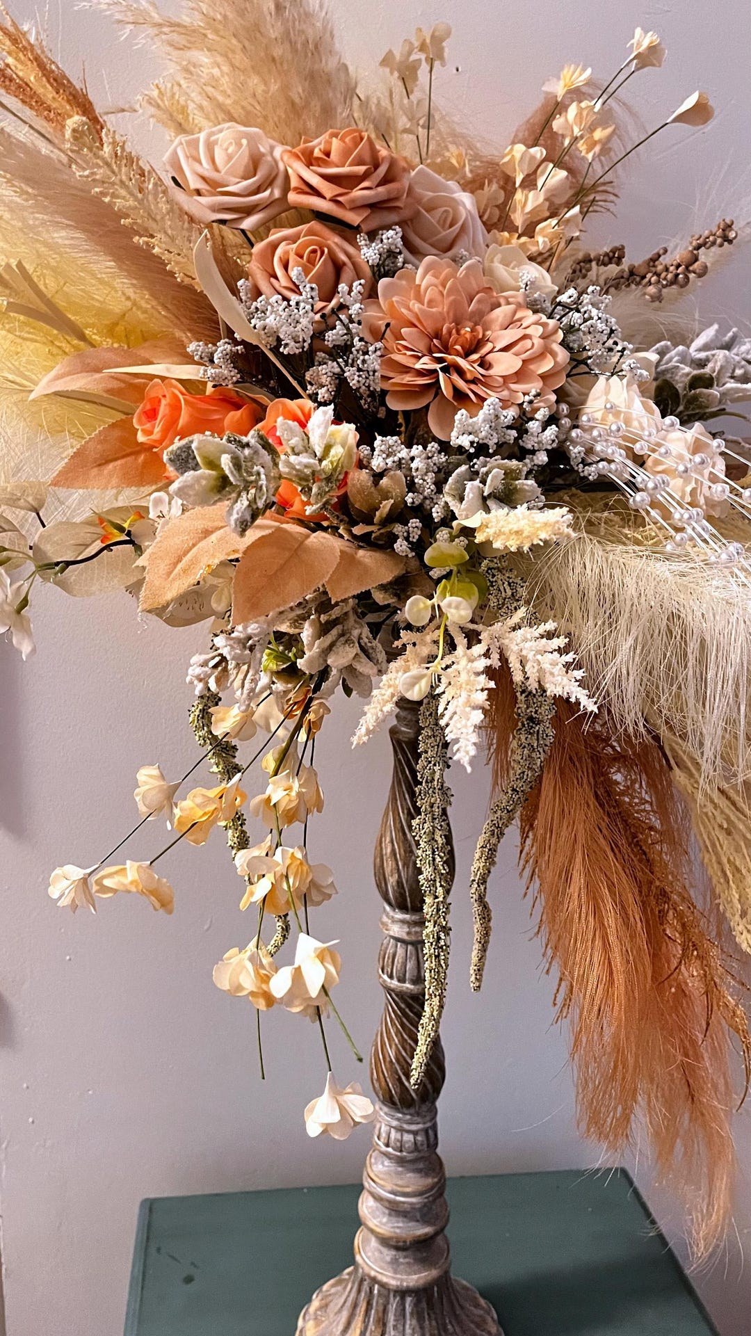 Trendy Bohemian Centerpiece/ High End Design/neutral Colors/piece ...