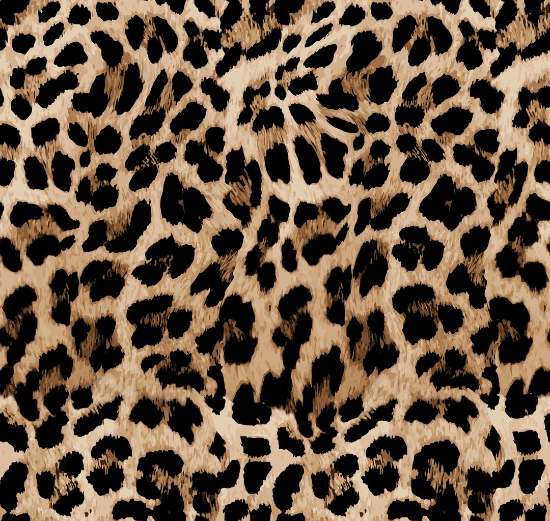 Cheetah Skin Printed Upholstery Fabric by the Yard for Chairs,leopard ...