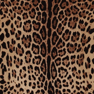 Leopard Pattern Print Upholstery Fabric With Smooth Surface,by the Yard ...