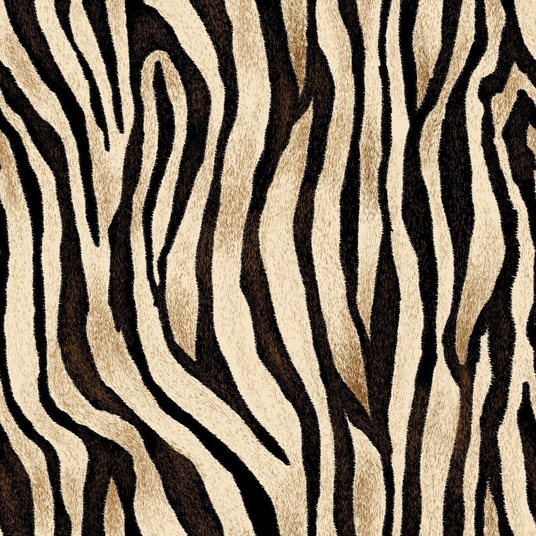 Tiger Skin Printed Upholstery Fabric With Smooth Surface - Etsy
