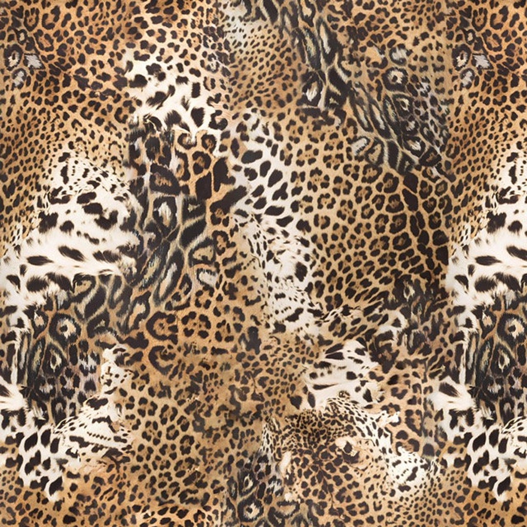 Animal Skin Mix Printed Chair Sofa Chaise Upholstery Fabric,leopard by ...