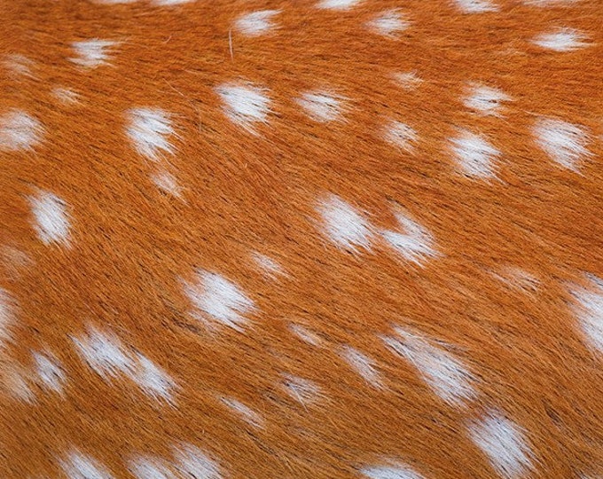 Deer Hide Print Fabric Soft Deer Hide Fabric by Willowlanetextiles Cotton & Upholstery Fabric by ...