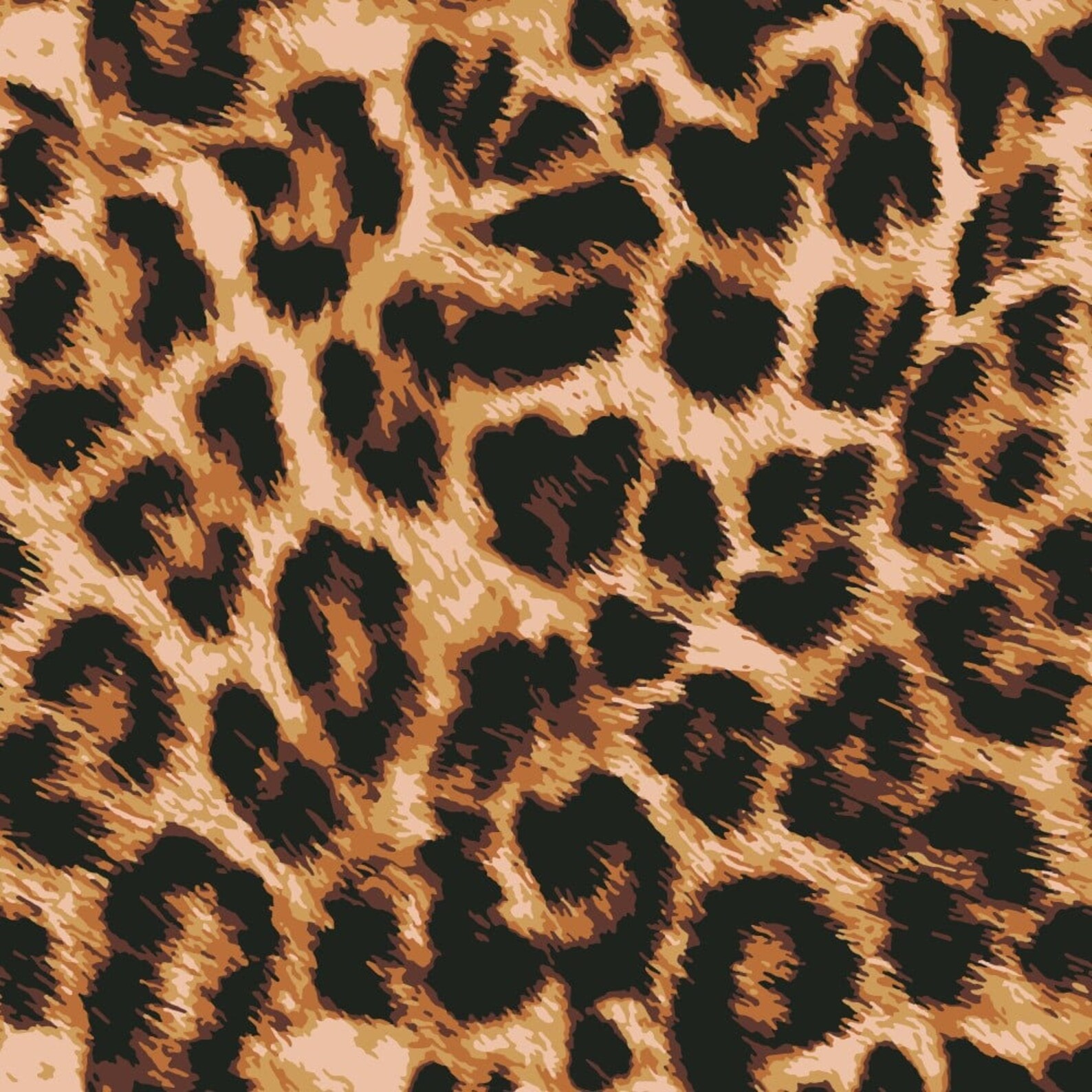 New Pattern Leopard Upholstery Fabric by the Yard for Chairs,cheetah ...