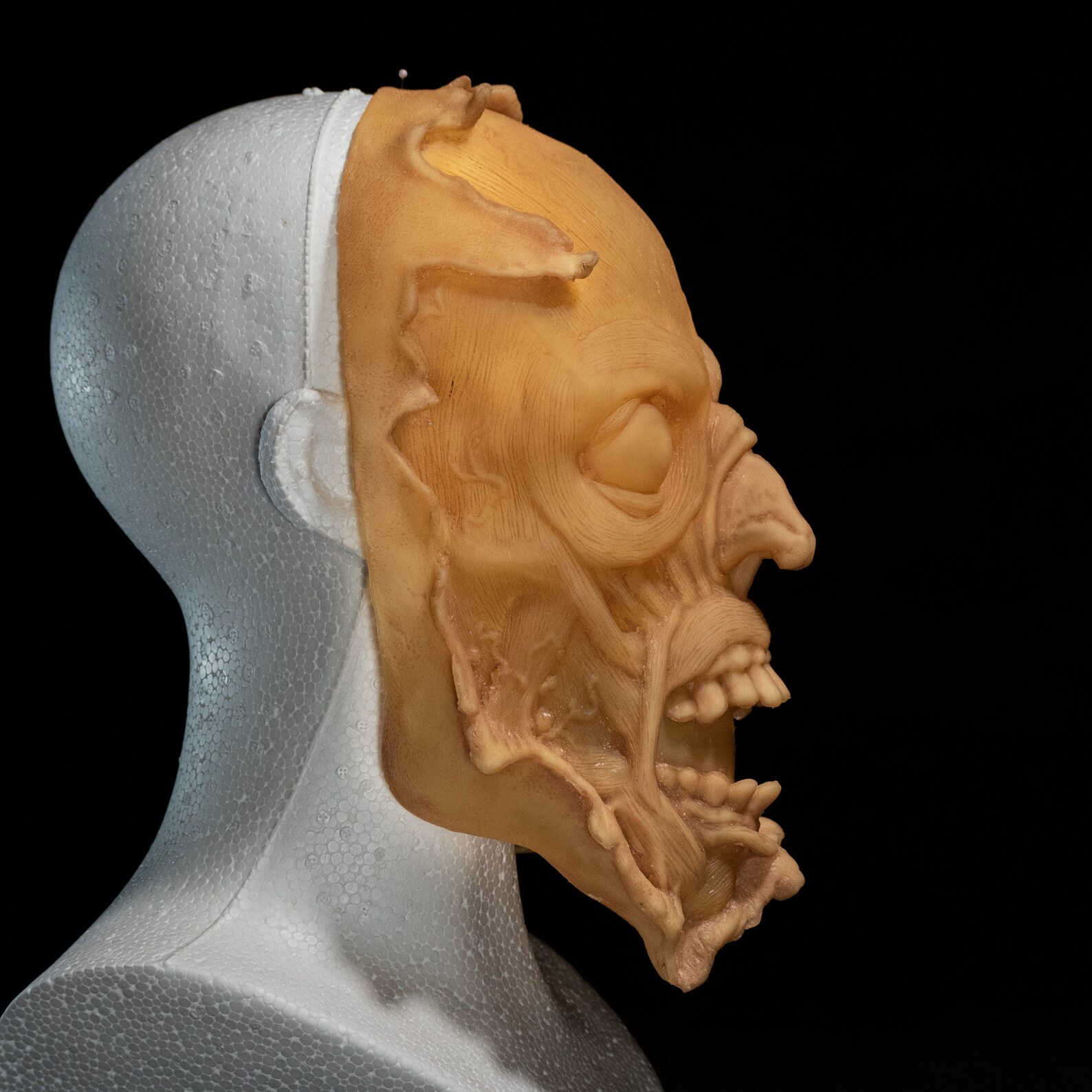 The Faceless Ghoul - Hand Made Latex Mask - Blank Unpainted, No Strap ...