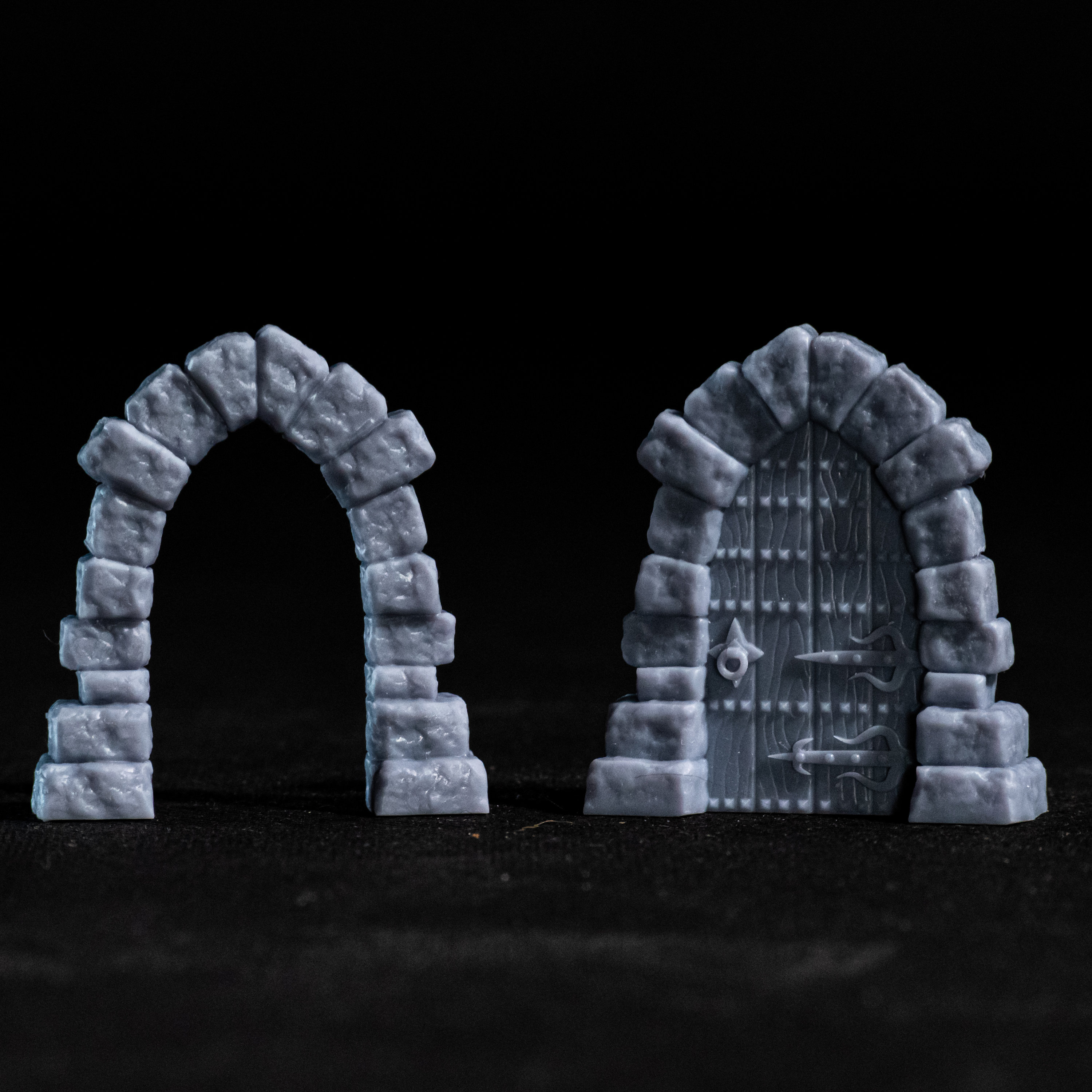 Dungeon Doors - 3D Printed Models for 28mm and 32mm Scale Games - Etsy