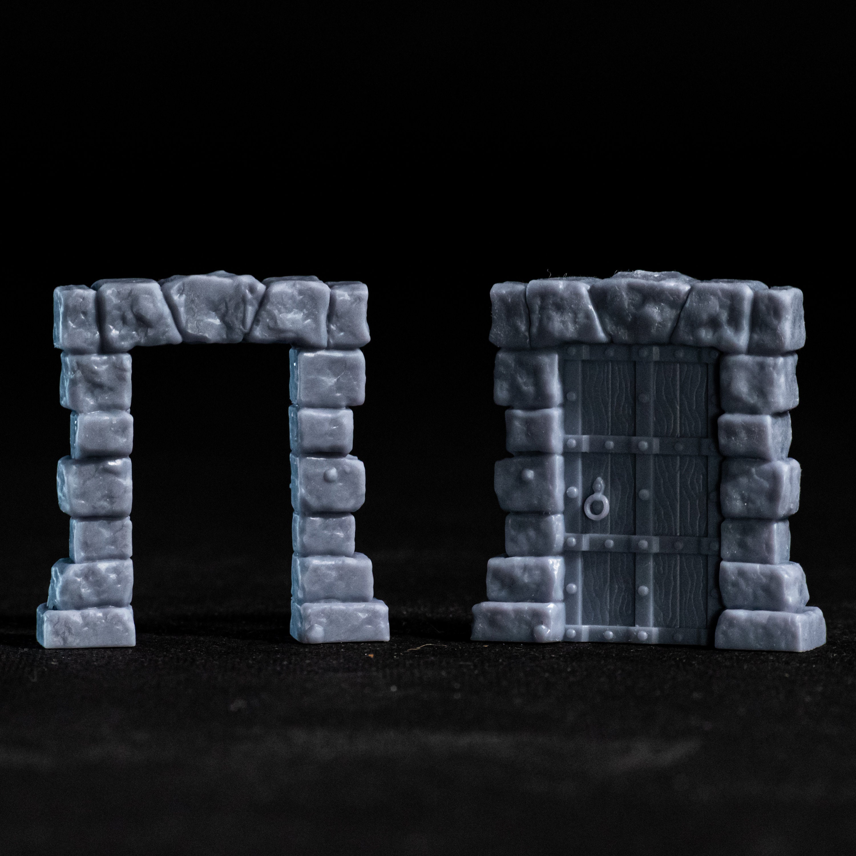 Dungeon Doors - 3D Printed Models for 28mm and 32mm Scale Games - Etsy