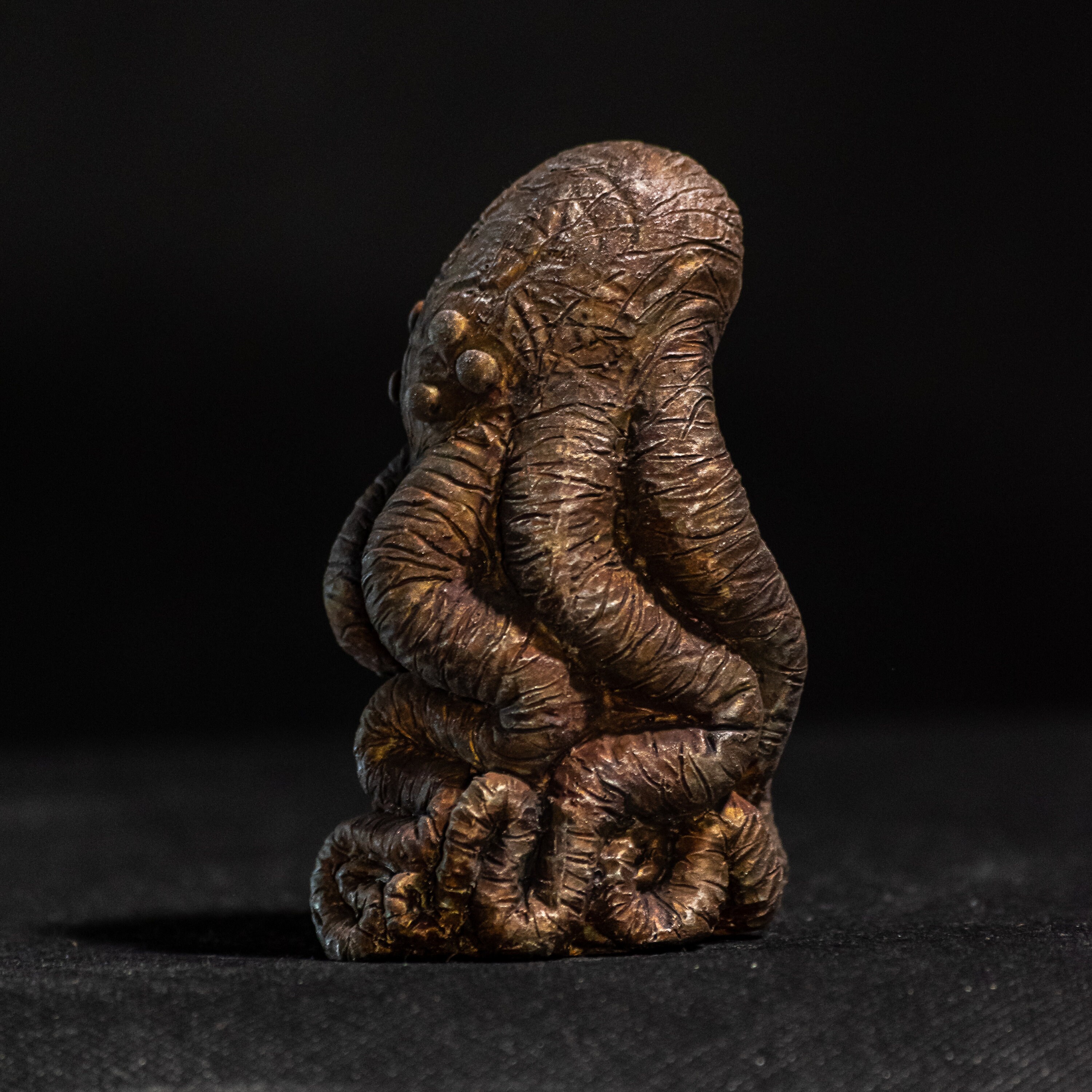 Lil'cthulhu - Rusty Relic V2 Variant - Hand Made - 8,5cm Sculpture - Etsy