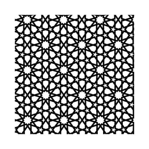 Geometric Islamic Frame Downloadable SVG File for Use on - Etsy