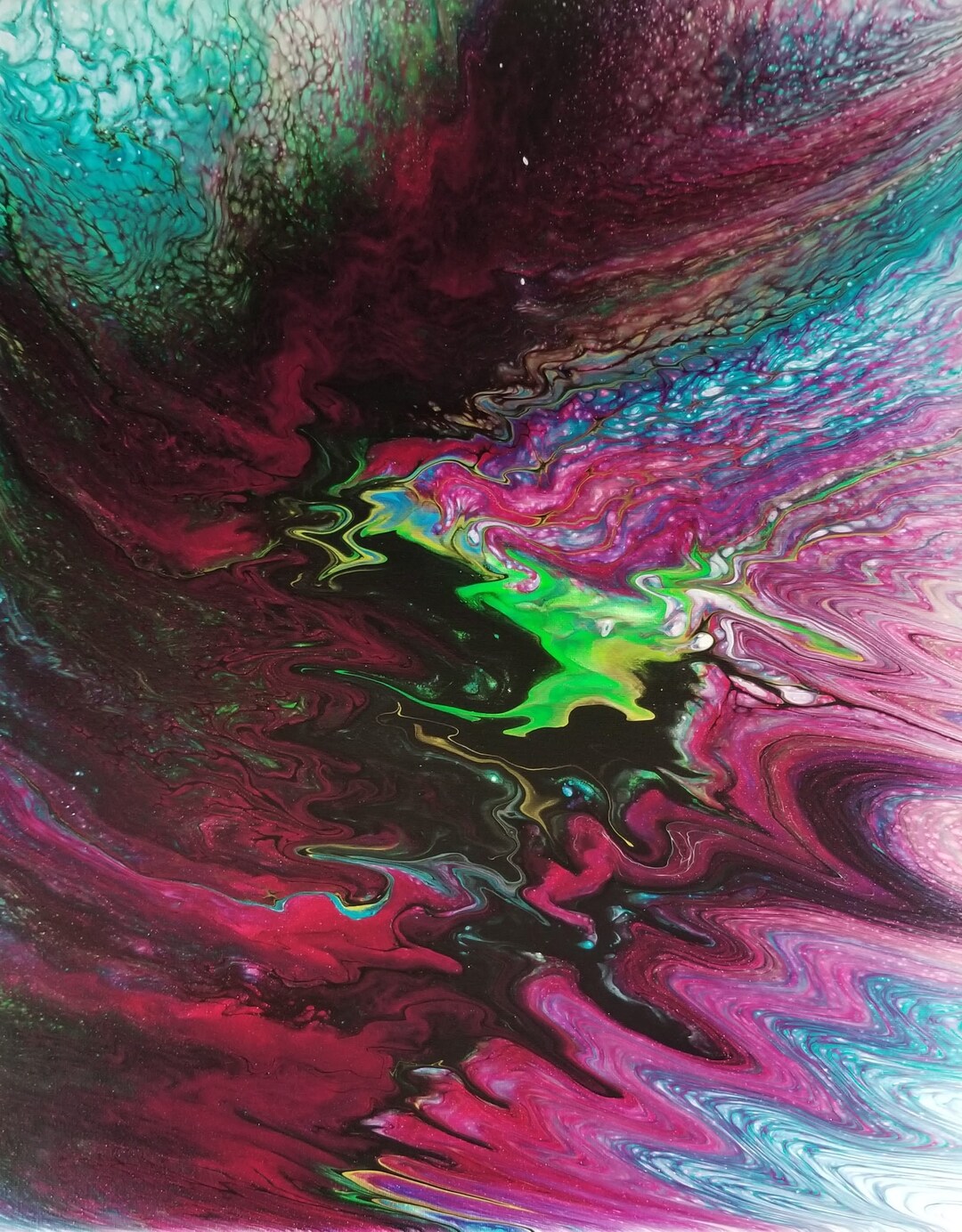 Custom Swipe and Tilt Painting - Etsy