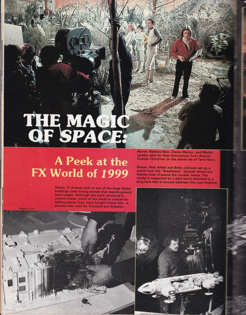 Starlog 14 June 1978 Star Trek, Star Wars, Jim Danforth, Project: UFO ...