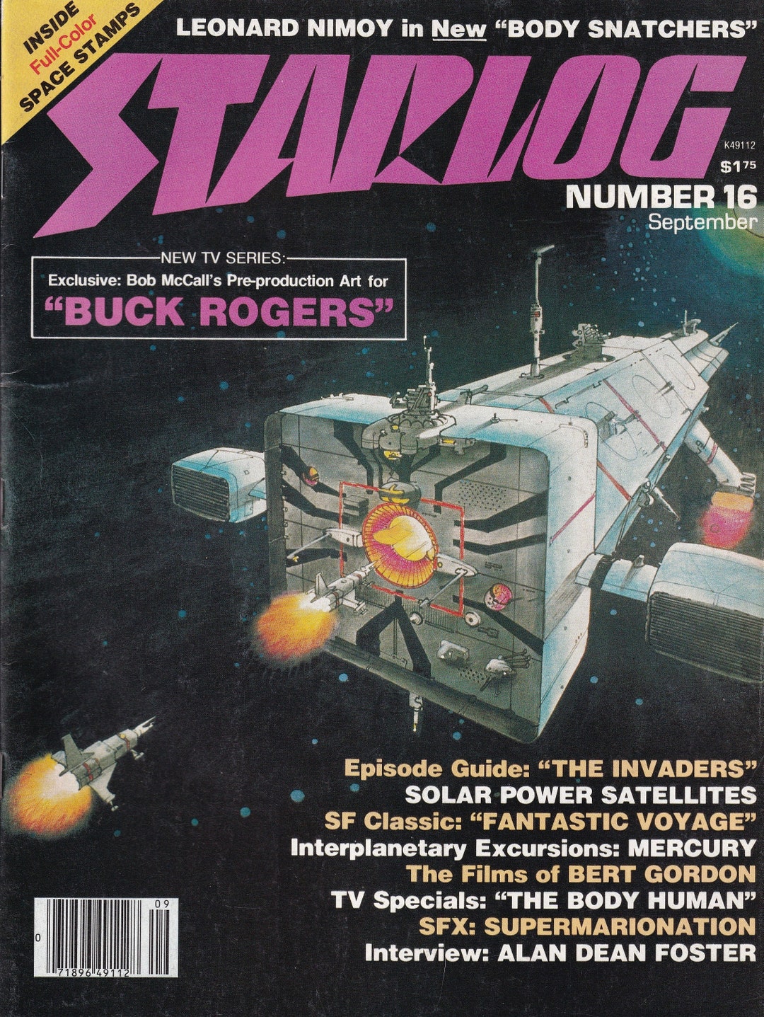 Starlog #16 September 1978 Star Trek, Alan Dean Foster, Fantastic ...