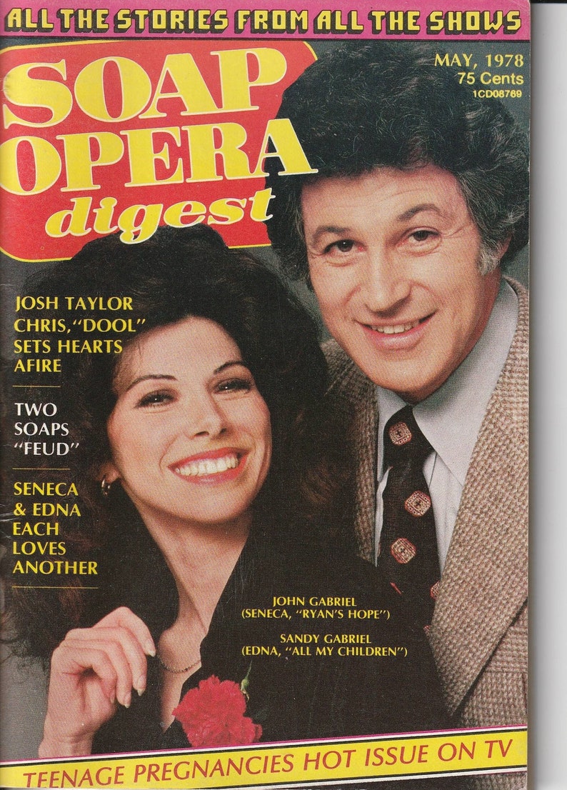Soap Opera Digest May 1978 - Etsy