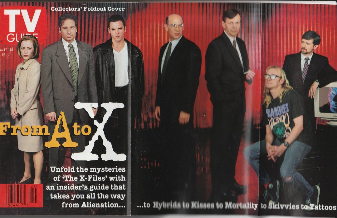 TV Guide March 17-23, 1997 - X-files, Gillian Anderson, David Duchovny ...