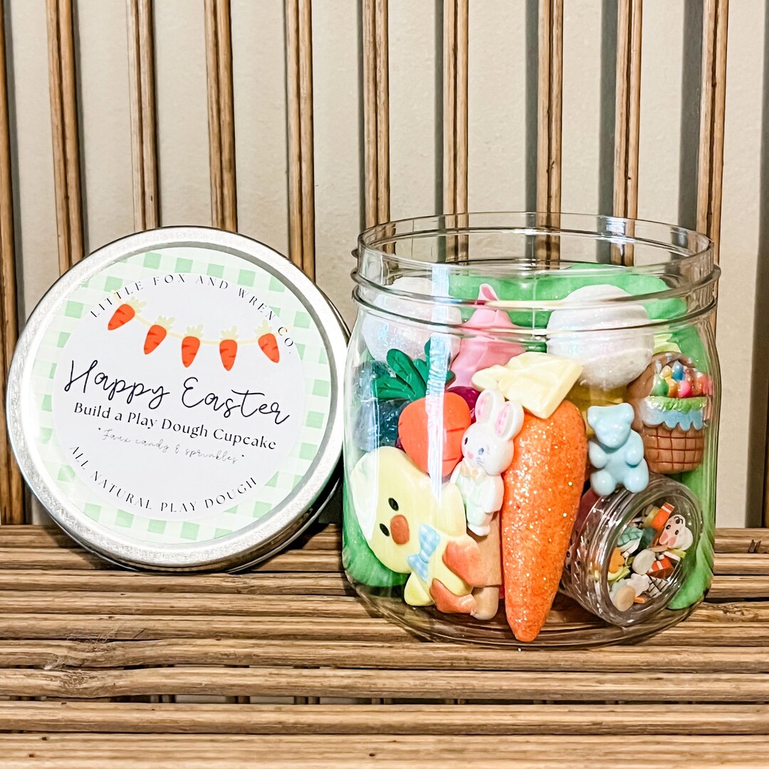 PREORDER Easter Play Dough, Easter Build a Playdoh Cupcake, Easter Kid ...