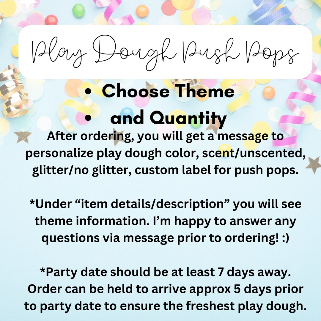 Play Dough Party Favors, Playdough Push Pops, Spiderman Party Favor ...