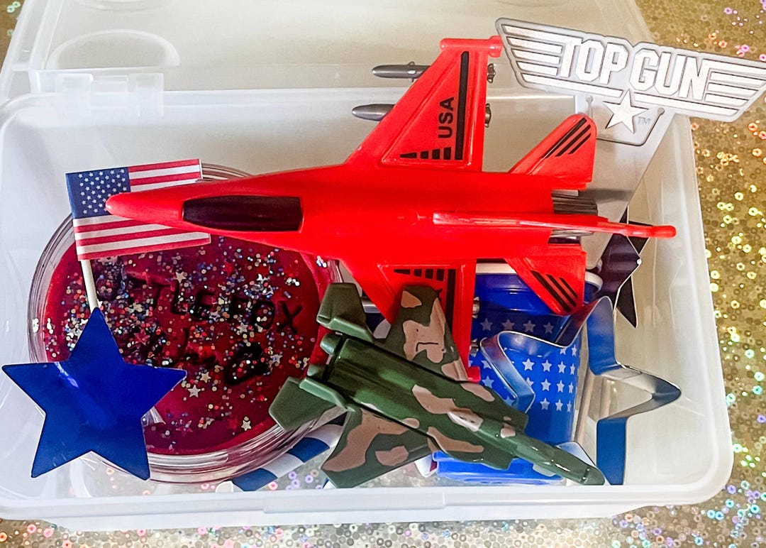 Fighter Jet Play Dough Kit, Top Gun Birthday Party Favors, Jet ...