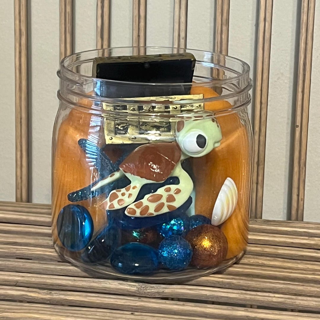 Finding Nemo Play Dough Jar, Finding Nemo Sensory Jar, Finding Nemo ...