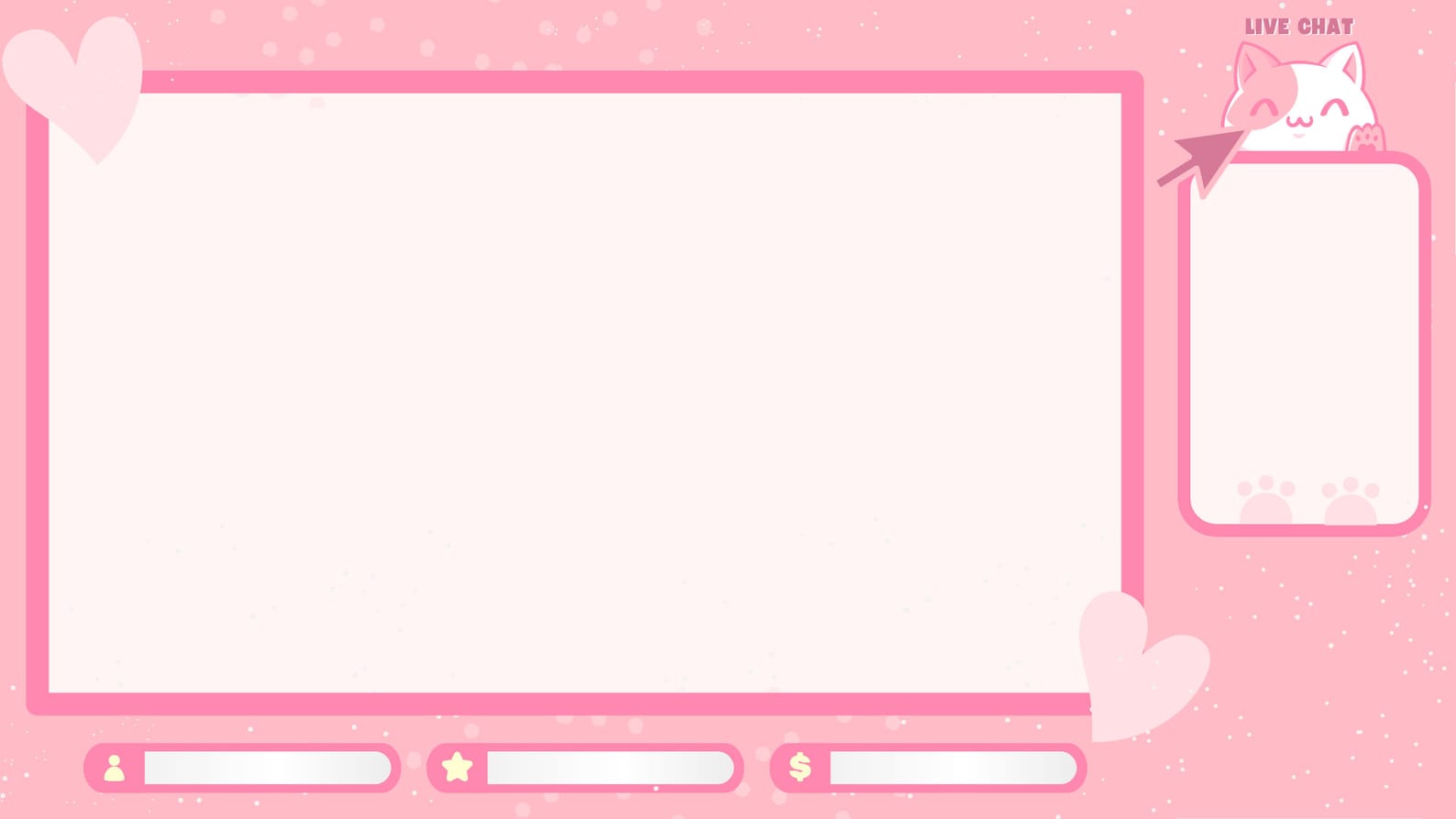 Cute Simple Twitch Overlay - Etsy