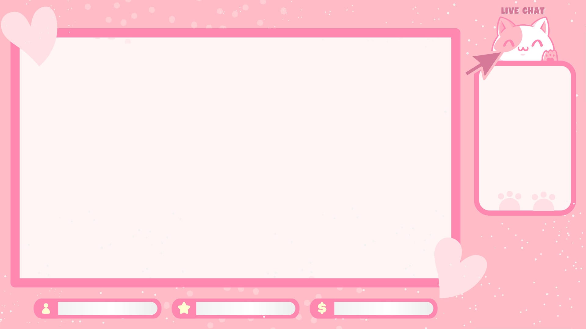 Cute Simple Twitch Overlay - Etsy