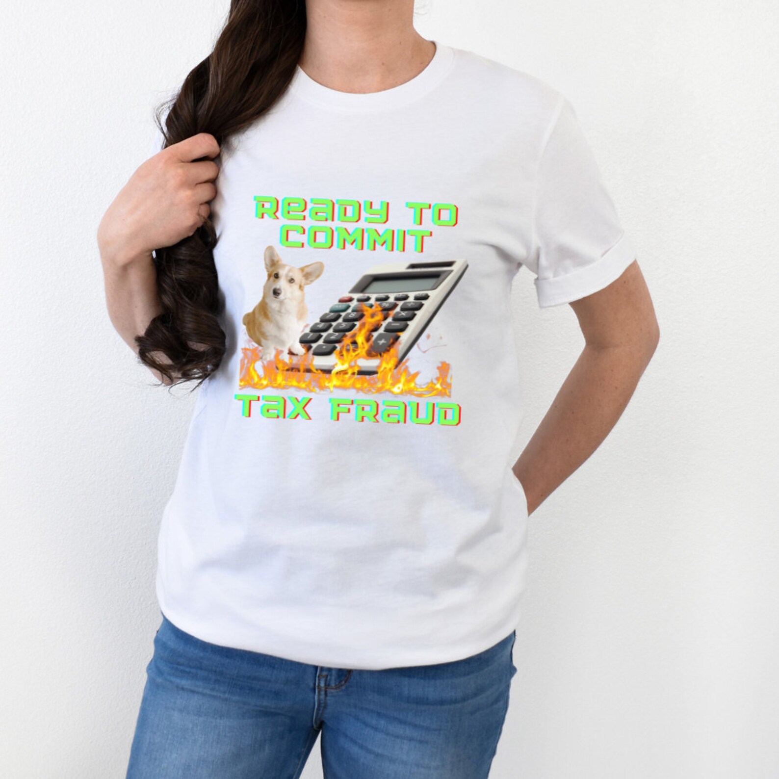 Ready to Commit Tax Fraud Shirts That Go Hard Unisex Jersey - Etsy