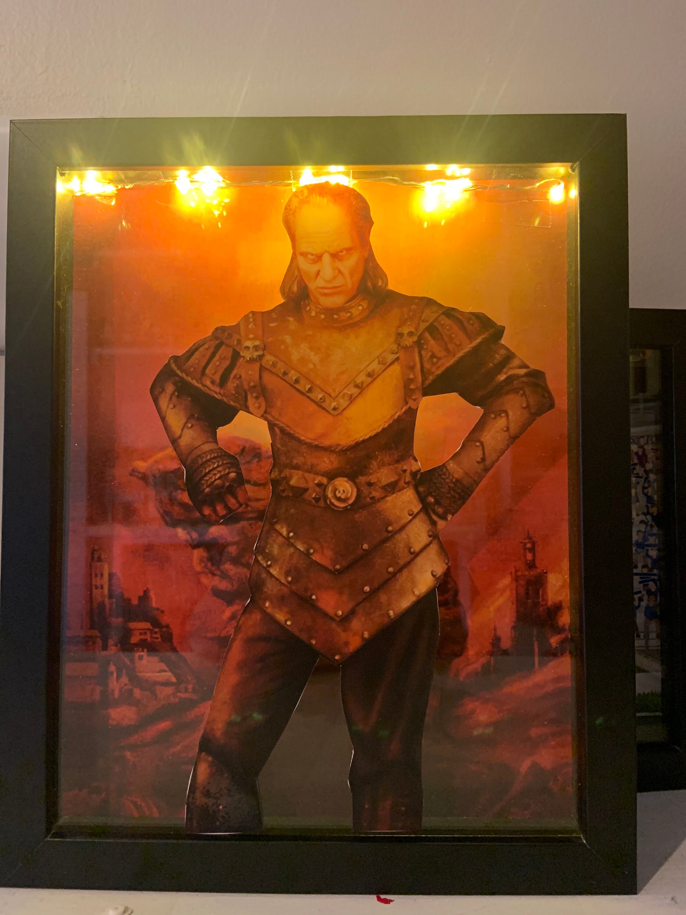 Vigo From Ghostbusters 2 8x10 LED Shadow Box - Etsy