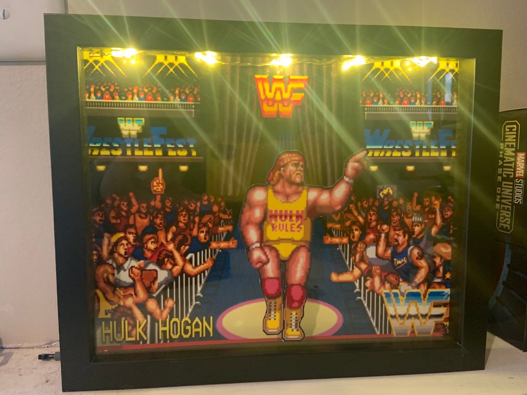 Hulk Hogan Wrestlefest Shadow Box - Etsy