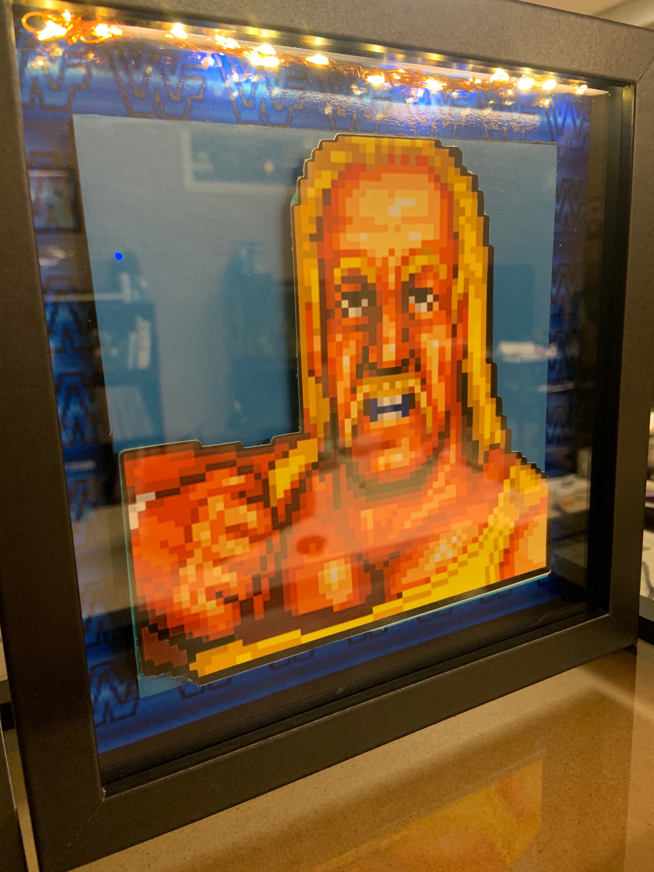 Hulk Hogan Shadow Box - Etsy