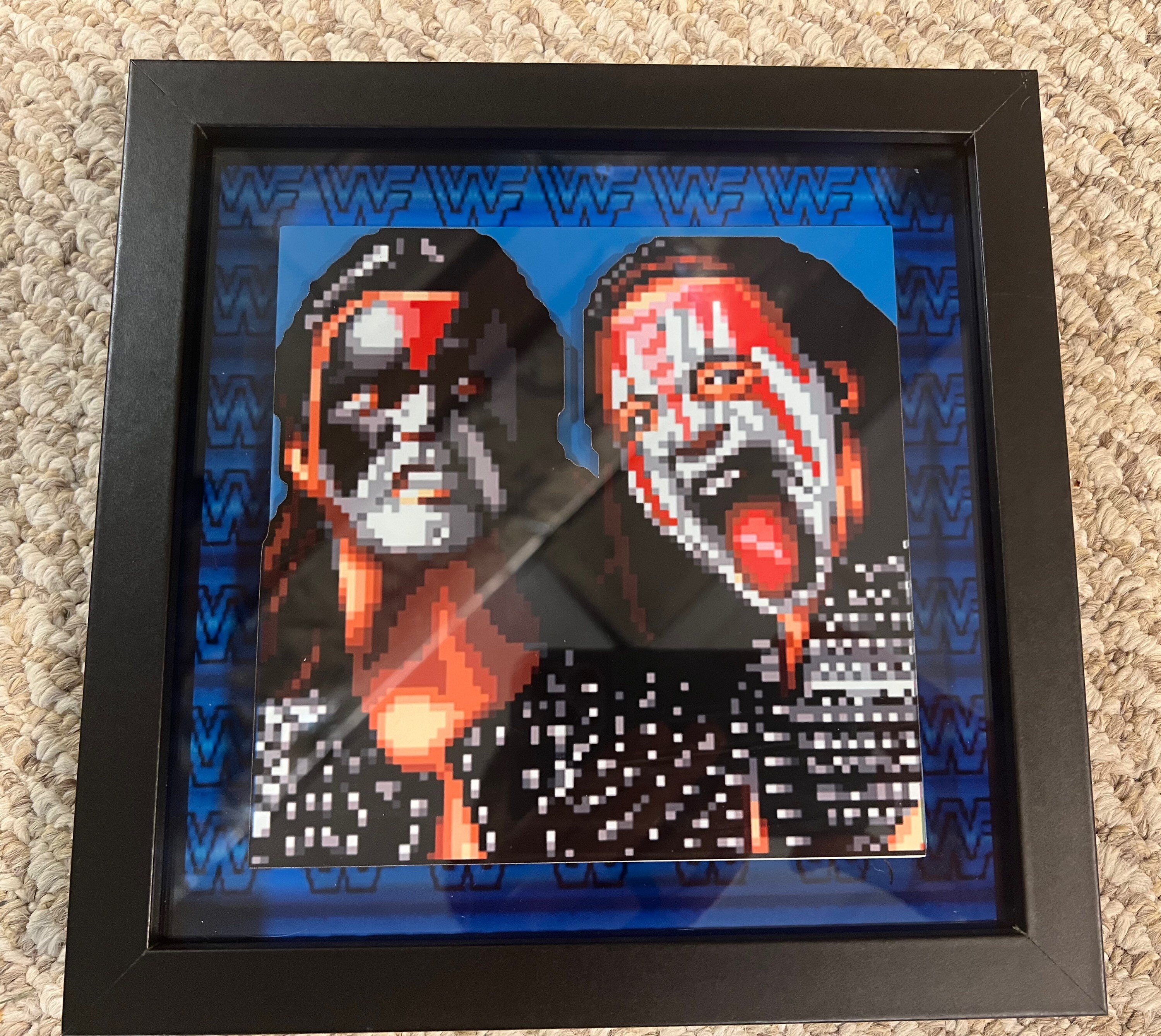 Demolition Profile Shadow Box From Wrestlefest WWF - Etsy
