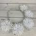 Snowflake Crown Headband Snow Queen Crystal Halo Crown Christmas ...