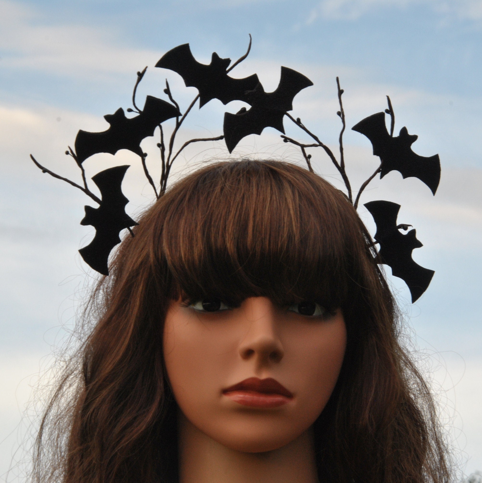 Bat Headband Halloween Headpiece | Etsy